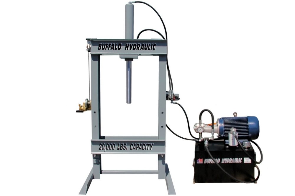 Custom Design Electric Hydraulic H-Frame Presses - Buffalo Hydraulic