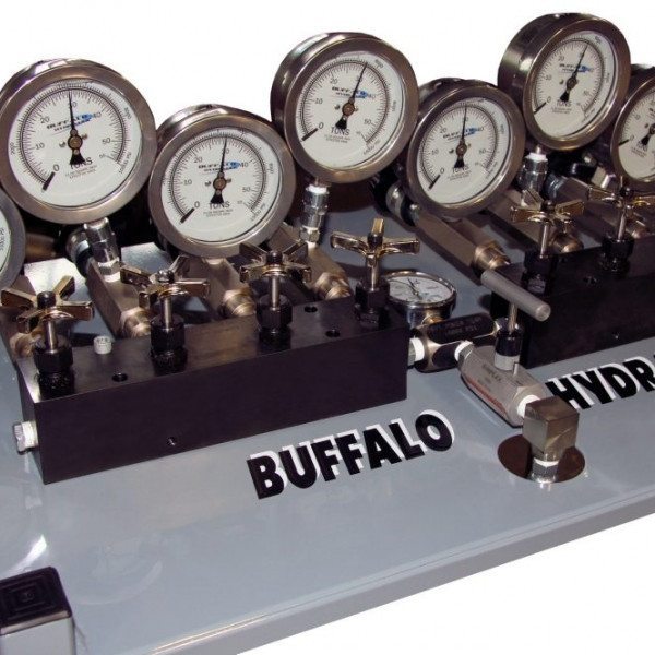 Custom Design High Pressure Gauge Assembly - Buffalo Hydraulic