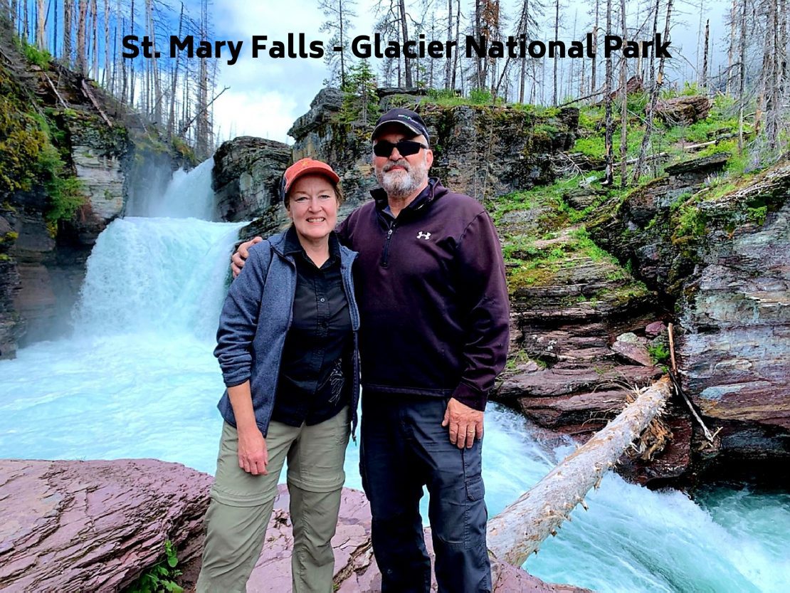 St. Mary Falls - Glacier National Park, Montana - Buffalo Hydraulic